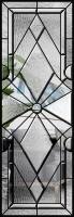 China Custom Double Sealed Beveled Edge Glass For Building / Decoration Security for sale