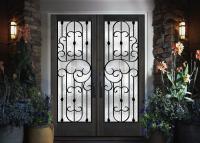 China Front Door Level Sound Insulation Inlaid Door Glass For Building Quality Products for sale