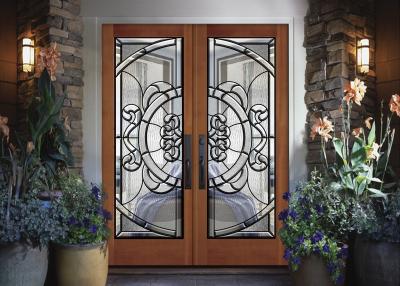 China Brass Nickel Patina Home Decorative Panel Glass Stained Glass For Church for sale