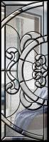 China Brass Nickel Patina Home Decorative Panel Glass Stained Glass For Church for sale