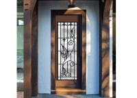 China Float Wrought Iron Glass Agon Filled With Silk Screening Light Transmission Iron Oxides for sale