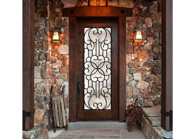 China Eloquent Wrought Iron Glass Tranquility Screening Light Transmission Iron Oxides Natural Light for sale