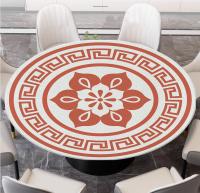 China Screen Printing 6mm-12mm Thickness Tempered Glass Coffee Table for sale
