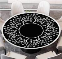 China Screen Printing 6mm-12mm Thickness Tempered Glass Coffee Table for sale
