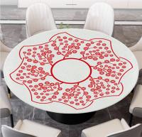 China Screen Printing 6mm-12mm Thickness Tempered Glass Coffee Table for sale