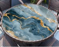 China Outdoor glass table for sale