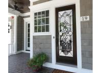 China Insulated / Bevelled / Polished Obscure Decorative Panel Glass Allow Light To Pass Through for sale