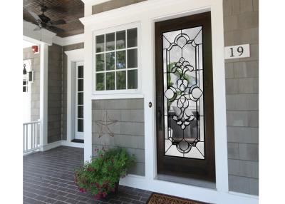 China Insulated / Bevelled / Polished Obscure Decorative Panel Glass Allow Light To Pass Through for sale