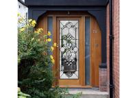 China Insulated / Bevelled / Polished Obscure Decorative Panel Glass Allow Light To Pass Through for sale