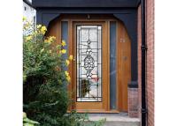 China Weathered Tempered Sliding Glass Door Surface Sketch Easier To Clean for sale