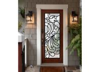 China Modern Technology 2264 Inch Wrought Iron Glass Instant Iconic Stain Grade Jamb for sale