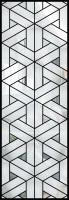 China Flat Round Beveled Edge Decorative Tempered Glass Panels To Showers , Table Tops for sale