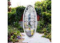 China Water Proof Safety Space Saving Plastic Frame For Door Glass , Easy To Operate for sale