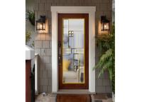China Original Artwork Architectural Decorative Stained Glass Door Panels Nouveau Art Deco for sale