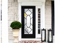 China Modern Technology 2264 Inch Wrought Iron Glass Instant Iconic Stain Grade Jamb for sale
