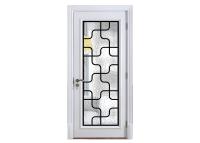 China Custom Decorative Glass Panels For Front Doors Add Low E / Argon Gas To Any Style for sale