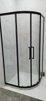 China Keep Warm 12mm 4 In Width Tempered Shower Glass for sale