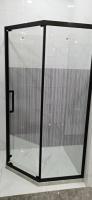 China Keep Warm 12mm 4 In Width Tempered Shower Glass for sale