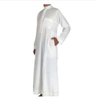 China 80/20 Polyester Viscose TR Fabric 125-130 GSM for Islamic Muslim Thobe Saudi Arab for sale