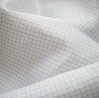 China Antistatic Cleanroom Fabric 100% Polyester ESD Safety Lint Free 60-120gsm for Lab Clothing for sale