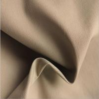China 100% Cotton Khaki Uniform Fabric 16x12 108x56 260gsm 57/58 Inch Twill Woven for sale