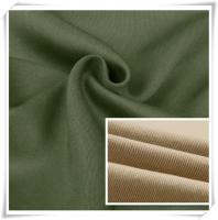 China 100% Cotton Khaki Uniform Fabric 16x12 108x56 260gsm 57/58 Inch Twill Woven for sale