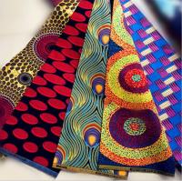 China 100% Cotton African Wax Ankara Fabric 24x24 Yarn Count 130 GSM for Clothing for sale