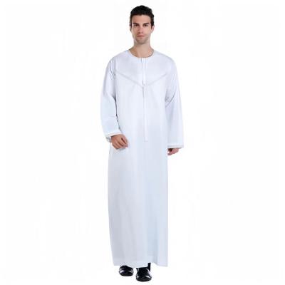 China TR 80/20 Polyester Viscose Thobe Fabric 130 GSM 57/58 Inch for Saudi Islamic Muslim Clothing for sale