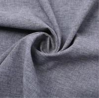 China Jinsuo Grey Melange 4 Way Stretch Woven Fabric 150cm Width 135-175gsm Polyester Spandex for sale