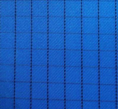 China Waterproof CVC 60 Cotton 40 Polyester Anti Static Grid Workwear for Electronic Work for sale