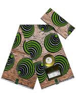 China 100% Cotton Real Wax African Ankara Fabric 45/46 Inch Width Carded Yarn Batik Pattern for sale
