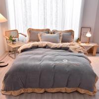 China Soft and Comfortable Printed Flannel Fabric for Home Textile 100% Polyester Material for sale