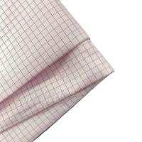 China 100% Polyester Antistatic Jacquard Fabric 110gsm 57/58in for Food Processing Uniforms for sale