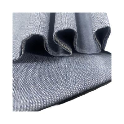 China Lightweight Denim Fabric 21s Imitation Cotton Knitted 130gsm for Shirt Garment for sale