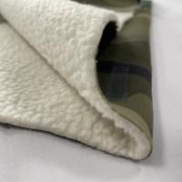 China 100% Polyester Camo Polar Fleece Softshell Fabric 57/58 Inch Width 400g for Outdoor Jacket for sale