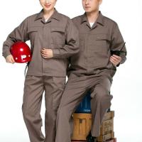 China WR Oil Proof Stain Resistant Finish Polycotton Twill Fabric 240gsm 128x60 for Oilfield Workwear for sale