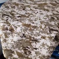 China High Tear Strength Poly Cotton Ripstop Camouflage Fabric 65% Polyester 35% Cotton 190-235 GSM VAT Dyed for sale
