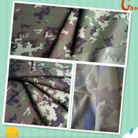 China High Tear Strength Poly Cotton Ripstop Camouflage Fabric 65% Polyester 35% Cotton 190-235 GSM VAT Dyed for sale