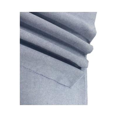 China 100% Cotton Plaid Denim Knit Fabric 58/60 Width 130gsm for Shirt Garment for sale