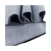 China 100% Cotton Plaid Denim Knit Fabric 58/60 Width 130gsm for Shirt Garment for sale