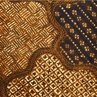 China Medium Weight Brocade African Wax Print 100% Cotton Ankara Fabric 150gsm 57 Inch for sale