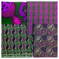 China 100% Cotton African Wax Fabric Ankara BATIK Design 150 GSM 57/58 Inch Width for sale