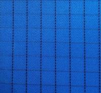 China Polyester Cotton Conductive Fiber Antistatic Fabric 230gsm Surface Resistance 10^7-10^9 for sale