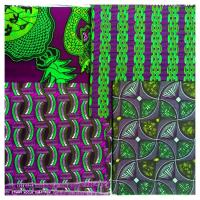 China 100% Cotton African Wax Fabric 150 GSM 57/58 Inch Width for Dress Ankara Design Woven for sale