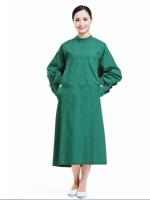 China 100% Cotton Nurse Uniform Fabric 170gsm 57/58 Inch Width Hospital Workwear for sale