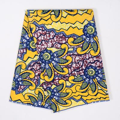 China Medium Weight Ankara African Wax Print Fabric 57/58 Inch 280gsm for Dress and Clothing for sale