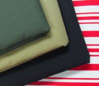 China 235gsm TC Ripstop Fabric Dark Green Security Uniform Custom Color 57/58 Width for sale