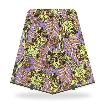China High Grade 100% Cotton Wax Print Fabric African Ankara 57/58 Inch 110gsm for Dress for sale