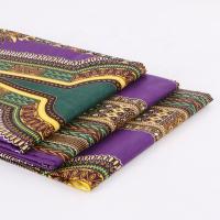 China Kente Fabric Ghana Cire Tissu 90gsm 110gsm 120gsm Printed Batik Sarong Fabric for Clothes for sale