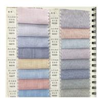China Yarn Dye Stretch Creases Jacquard Heavyweight Fabric 80 20 Polycotton TC 170gsm 57inch for Workwear for sale